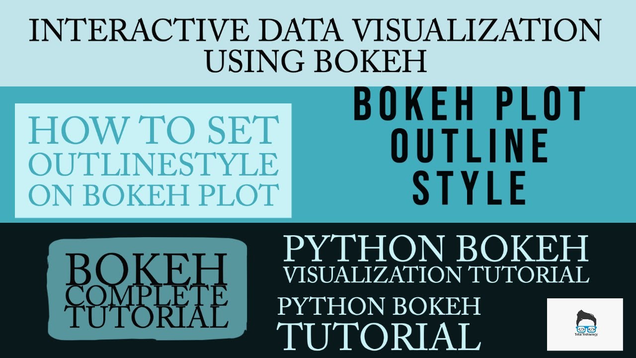 Python Bokeh Interactive Data Visualization Tutorial|Bokeh Plot Outline Styling|Part:8