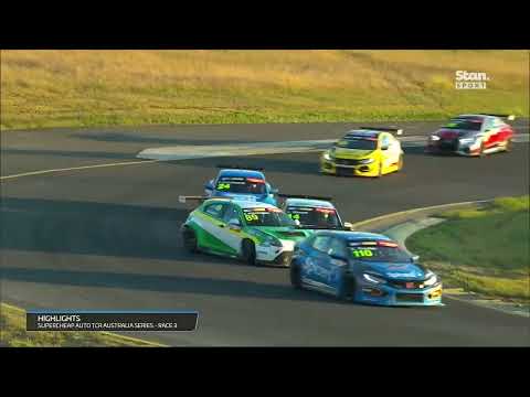 Supercheap Auto TCR Australia Series Round 4 Sydney Motorsport Park, Race 3 highlights