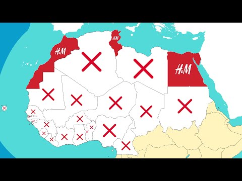 All Countries With H&M in 2025!