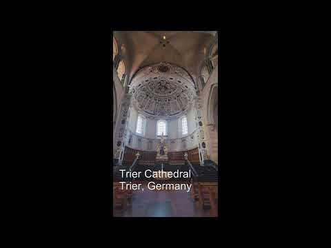 [4K] Visit the Trier Cathedral in the Trier, Germany