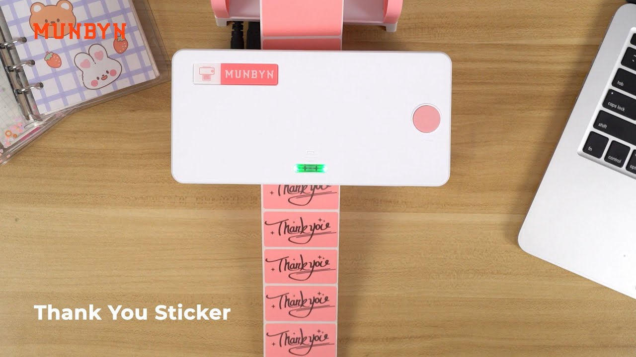 DIY Any Stickers & Labels w/ Thermal Label Printer | MUNBYN Printer