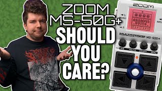Zoom MS-50G+ MultiStomp Multi-effects Pedal - What To Know & Where To ...