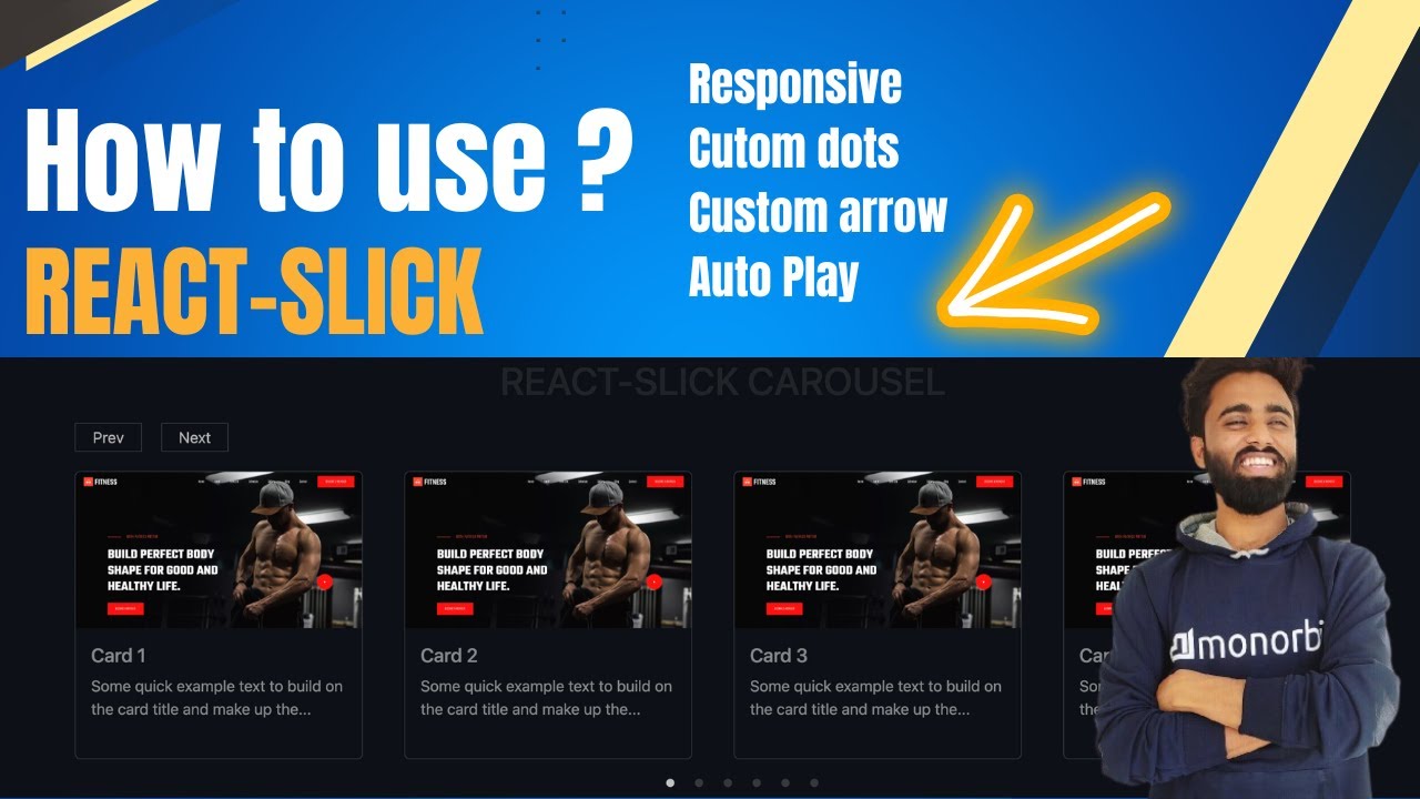 How to use react-slick and create a carousel (with source code)