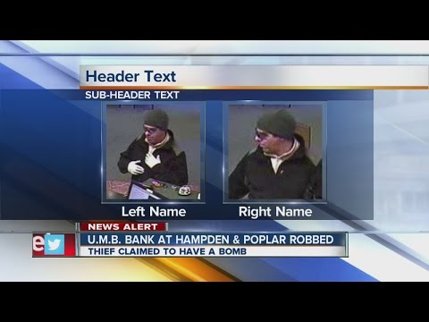 UMB Bank robbed on morning of Christmas Eve