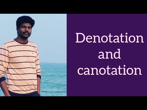 Denotation and canotation meaning in Tamil #pgtrb #english #trb #vocabulary