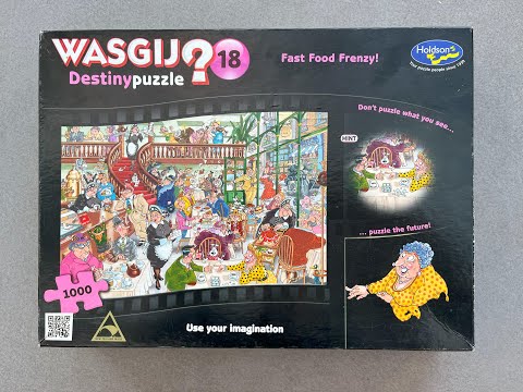 Wasgij Destiny 18 Fast Food Frenzy solution