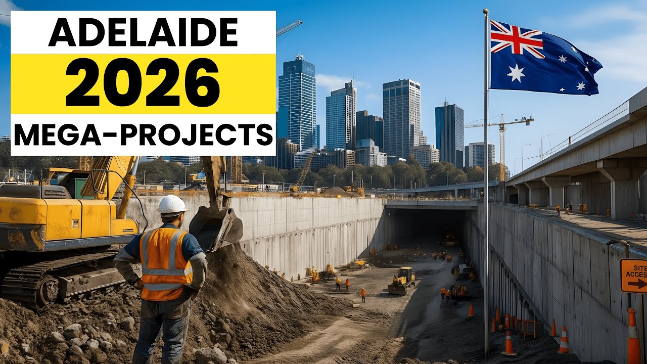 Adelaide Megaprojects: 5 Projects That Change South Australia in 2026