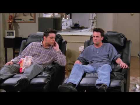 FRIENDS - Joey and Chandler become lazy.