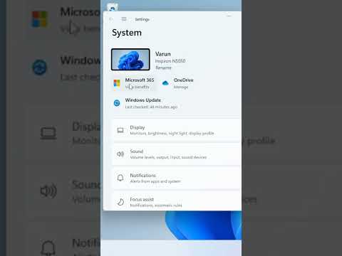 How to Turn Off Notifications on windows 11 #shortsTech