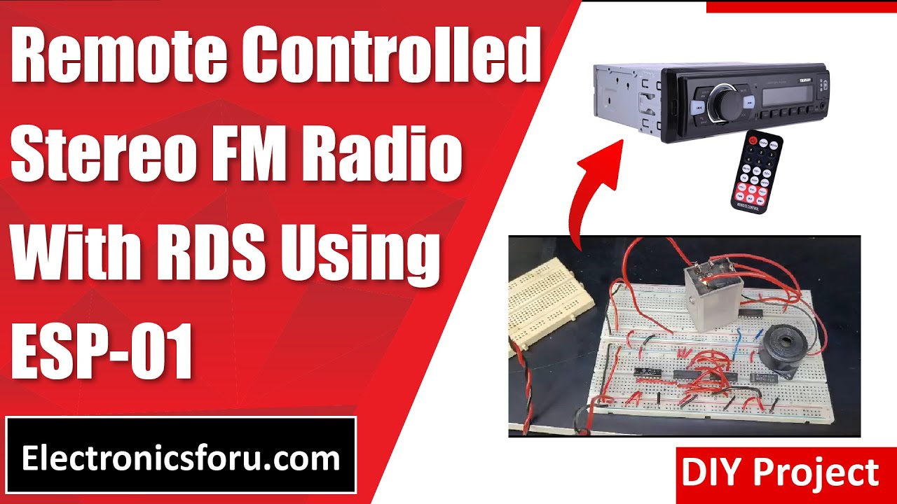 Remote Controlled Stereo FM Radio (Hindi) - DIY PROJECT - Electronics For You