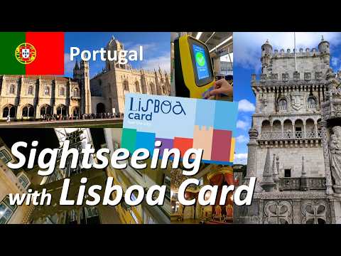 【Lisbon Trip】🇵🇹One day of sightseeing with the Lisboa Card, a great value! / Walking Tour