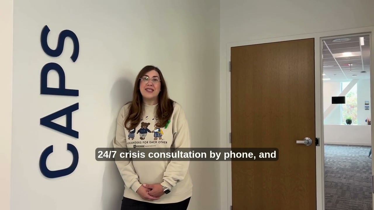 Mental Health Resources at UCR