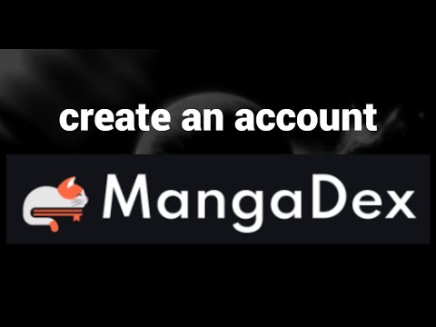 How to create a MangaDex account