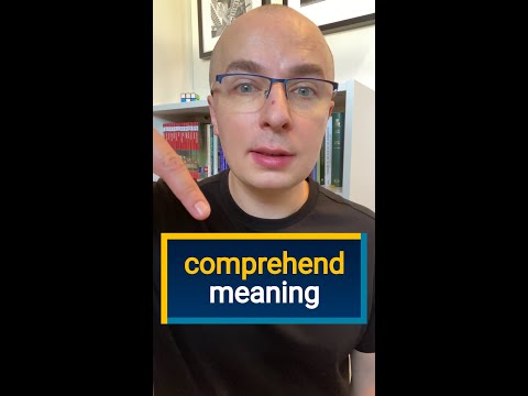 COMPREHEND meaning | What does "COMPREHEND" mean? Definition in Merlin Dictionary #shorts