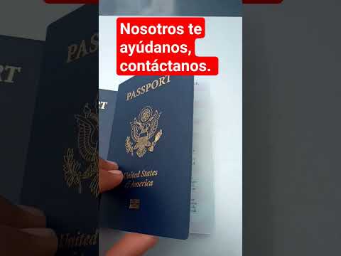 Necesitas tramitar tu pasaporte Americano. #viral #visa #passport #tramitesmigratorios