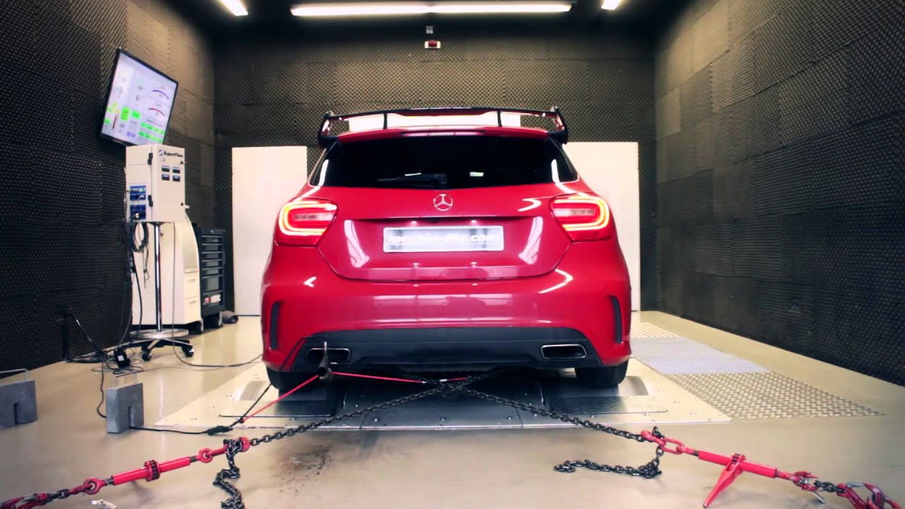 A45 AMG Chip-Tuned to 440 HP by Mcchip - autoevolution
