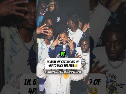 Lil Baby On Getting Rid Of 4PF Cause The Feds Are On Him😳 #lilbaby #rapper