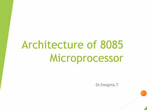 Architecture of 8085 Microprocessor