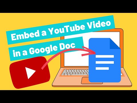 Embed a YouTube Link in a Google Doc