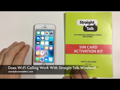 Does Wi-Fi Calling Work With Straight Talk Wireless?