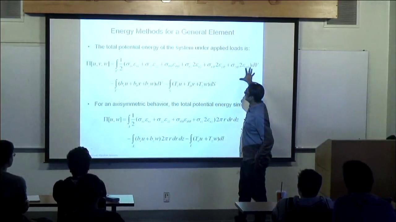 FEA Lecture 19 (Video) Axisymmetric Elements and Shell Elements