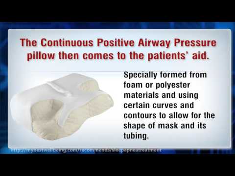 The CPAP Pillow For Sleep Apnea And Snoring Treatment