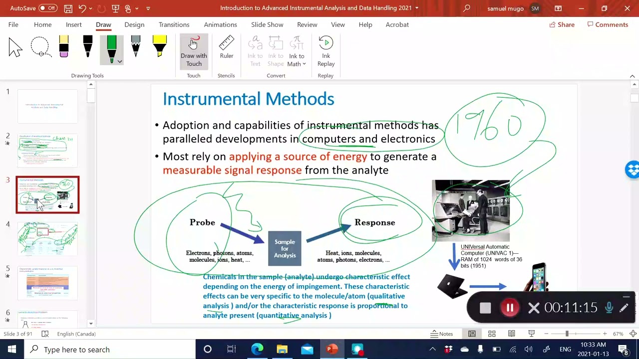 Introduction to Advanced Instrumental Analysis Part 1