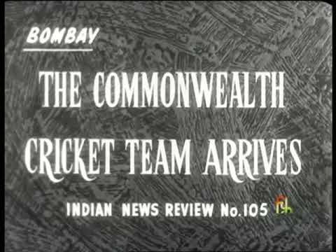 1950-51: Commonwealth Cricket Team arrives in Bombay