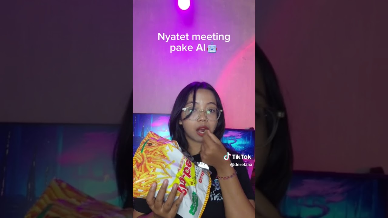 Catat meeting Pake AI. membantu banget