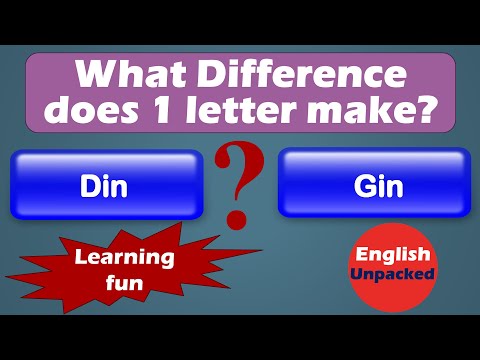 Din and Gin (One Letter)