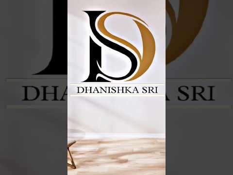 DHANISHKA SRI NAME LOGO EDITS #nameart #namelogo #logodesign #logo #youtubeshorts #viral #art