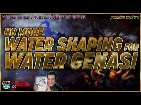 Water Genasi Player Option - Monsters of the Multiverse