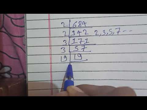 prime factors of 684