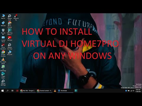 How to install Virtual DJ 7 pro for any windows
