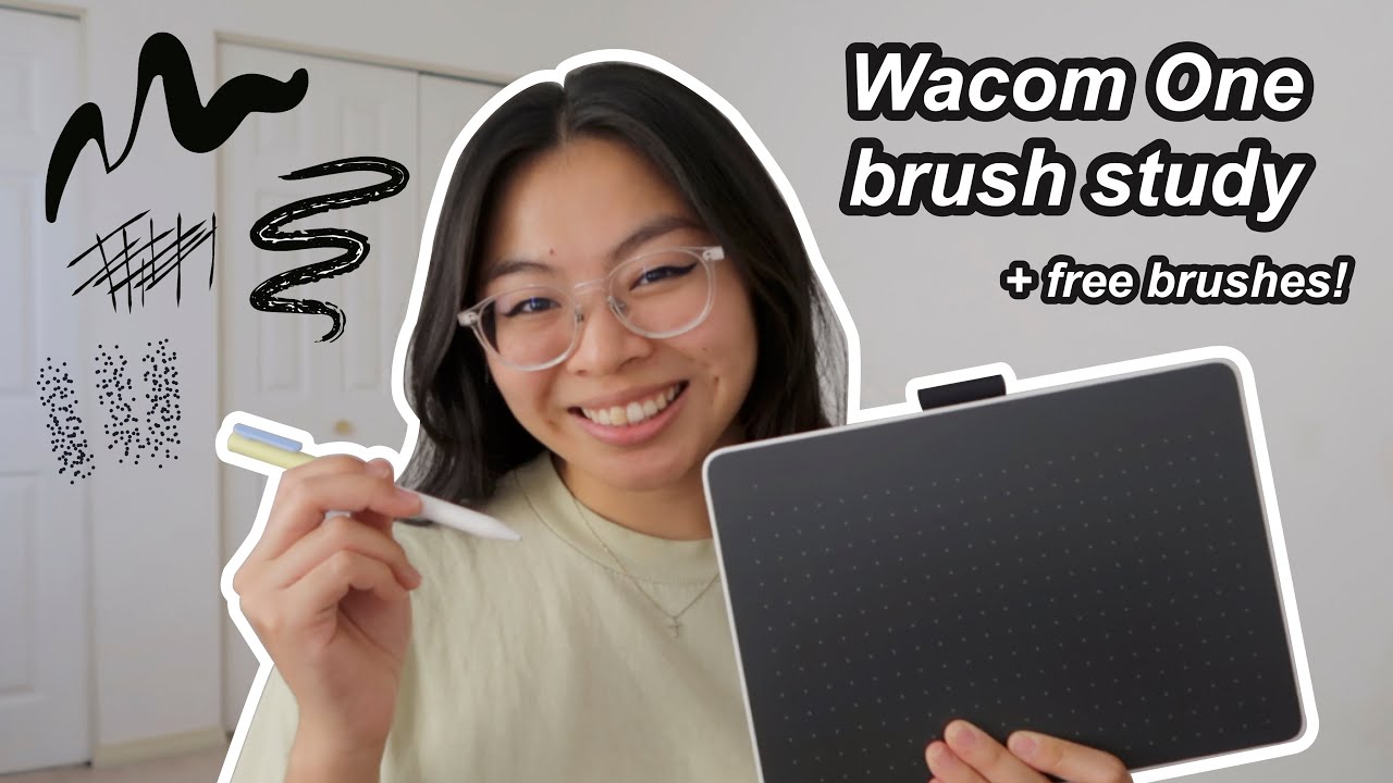 Illustrator Brush Study 🖌 | Wacom One
