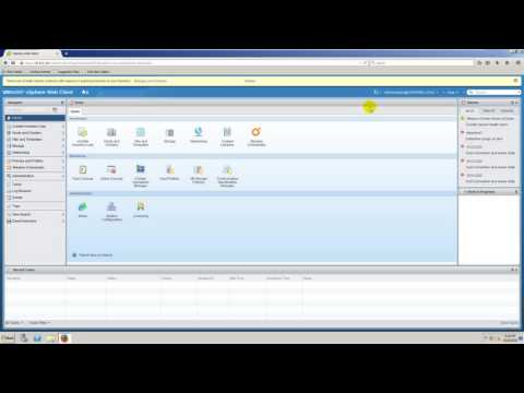 Using vSphere Web Client 6