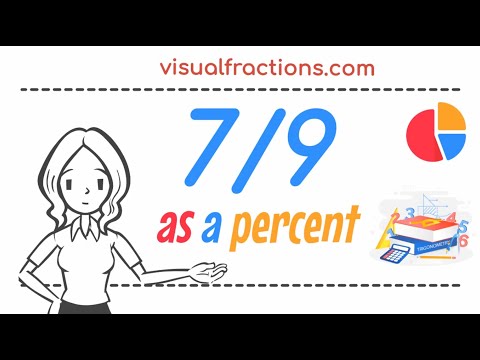 7/9 as a Percent