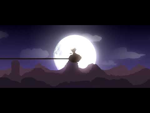 kid goku riding nimbus cloud dragon ball PC Live Wallpaper
