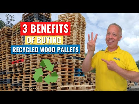 3 Benefits of Using Recycled Wood Pallets | Orlando, FL