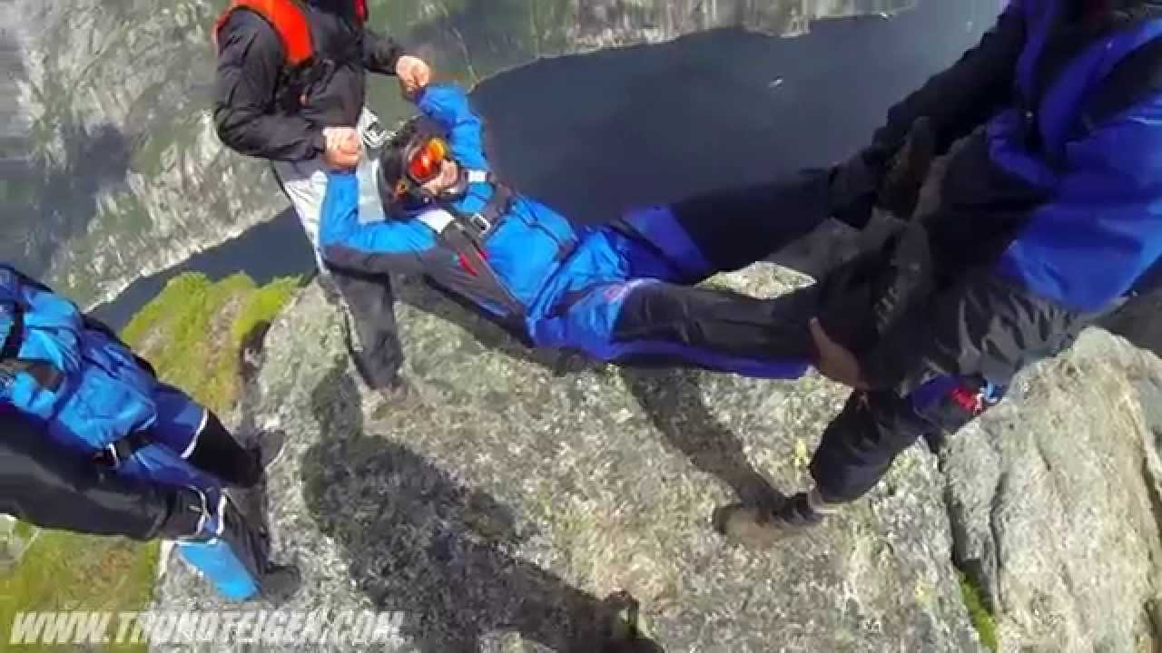 Base jumpers throw friend off cliff on Kjerag in Norway - The Mirror
