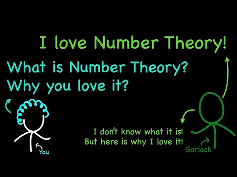We don't know what Number Theory is... but we love it!