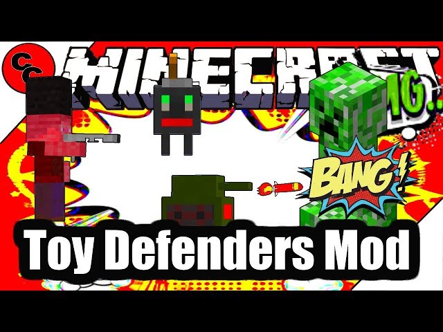 Toy Defenders Mod Minecraft Mod