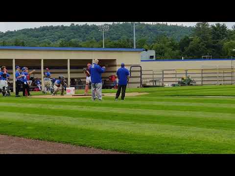 Misericordia University prospect camp throw downs