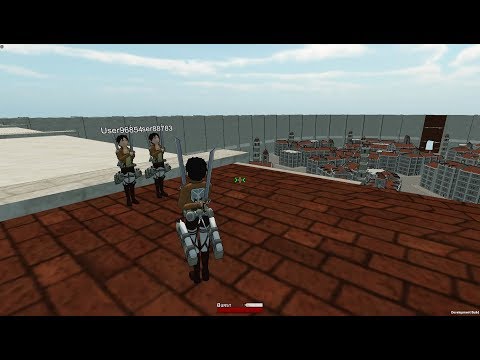 AoT Fan Game Preview - Multiplayer Test