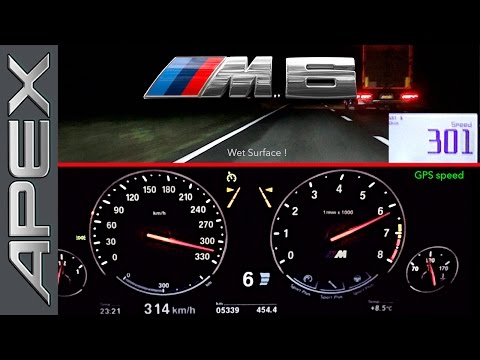 BMW M6 GRAN COUPÉ COMPETITION PACKAGE - FULL THROTTLE (314 KM/H) + C.E.S. (2016)