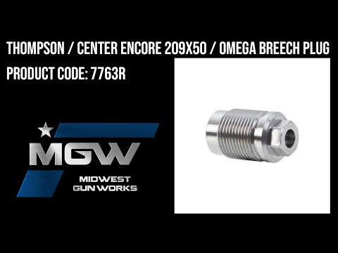 Thompson / Center Encore 209x50 / Omega Breech Plug - 7763R