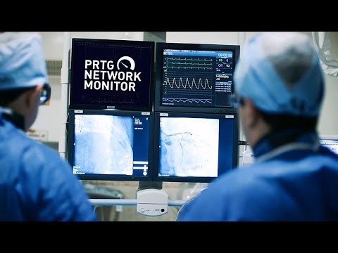 Monitor your medical systems and classic IT infrastructure with PRTG