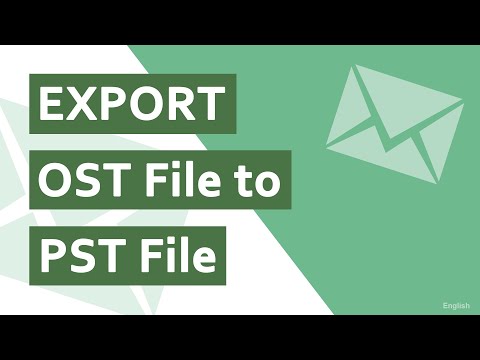 How to Export Outlook OST Emails to PST Format?
