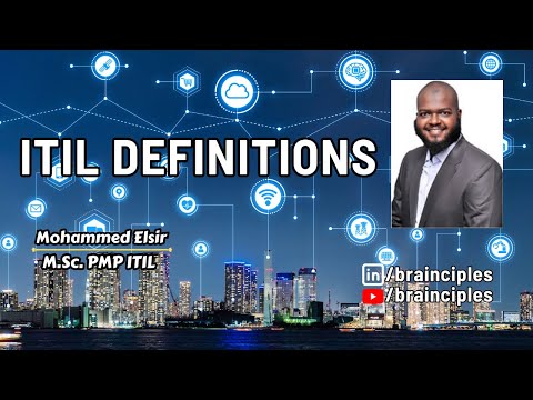 1. ITIL Definitions