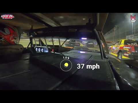 #0F Mason Beck - USRA Stock Car - 3-28-2025 Lucas Oil Speedway - In Car Camera